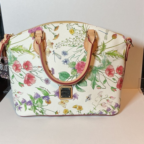 Dooney & Bourke | Bags | Dooney Bourke Botanical Collection Satchel ...